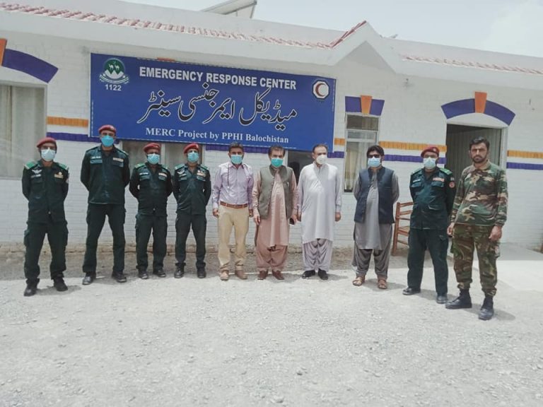 Secretary Health department Balochistan visit to MERC Lak Pass – MERC 1122